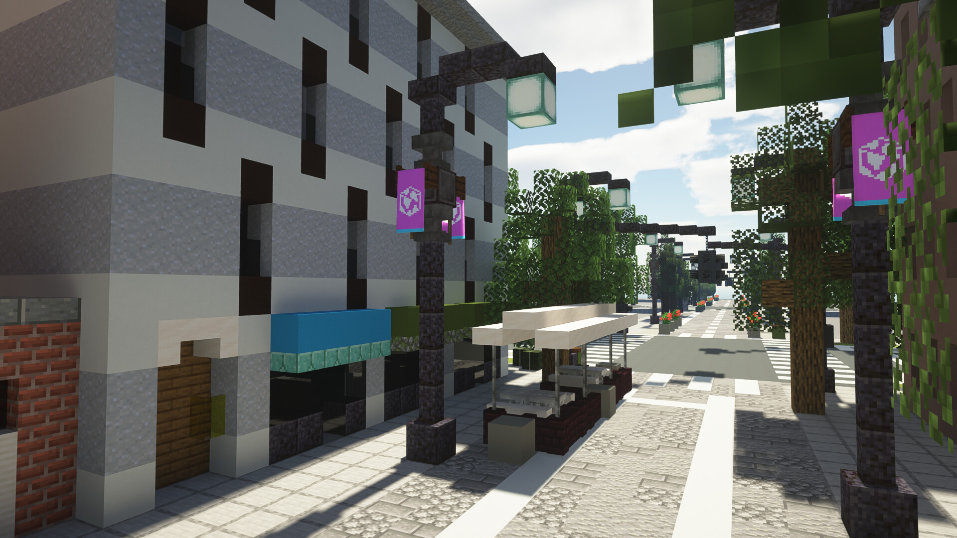 City Block 1:1 Scale Minecraft Map