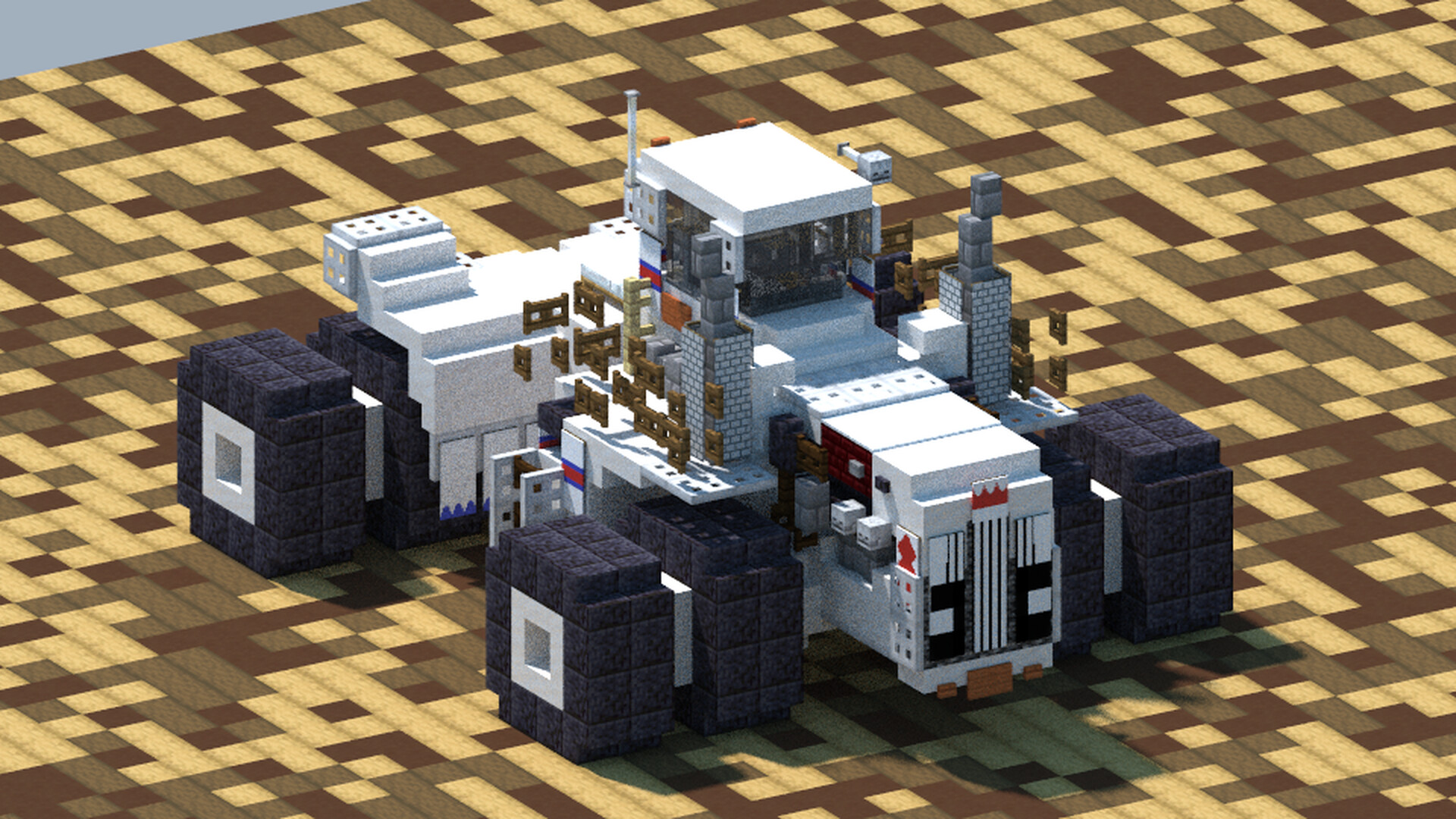 Big Bud 16V-747, Tractor [With Download] Minecraft Map