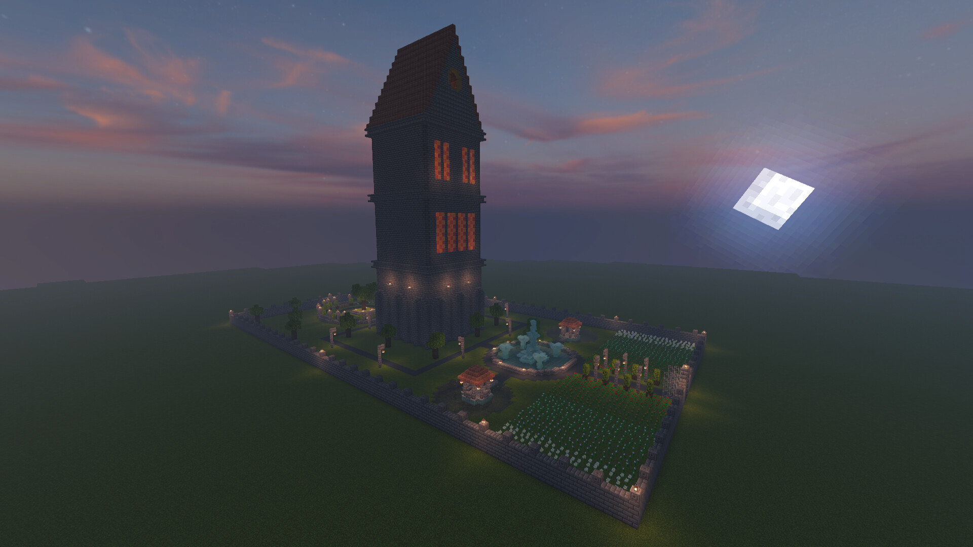Medieval Church Schematic Minecraft Map