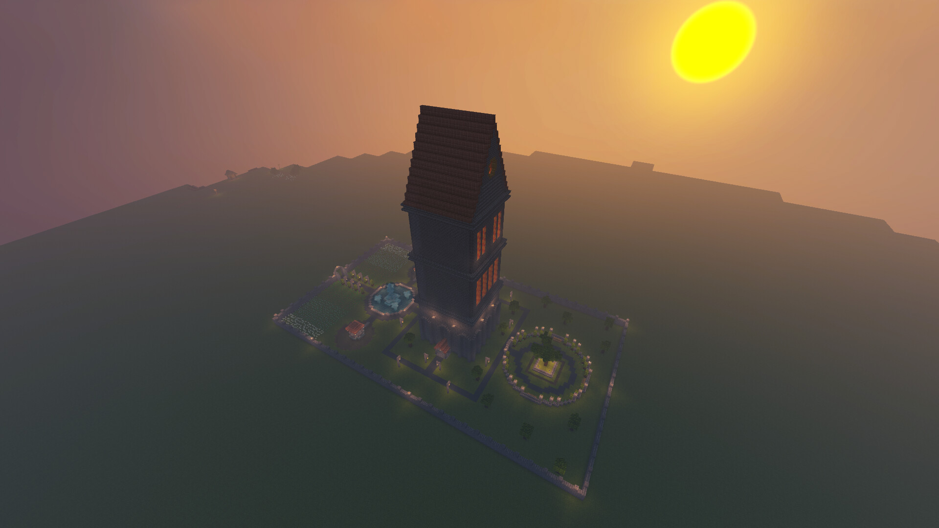 Medieval Church Schematic Minecraft Map