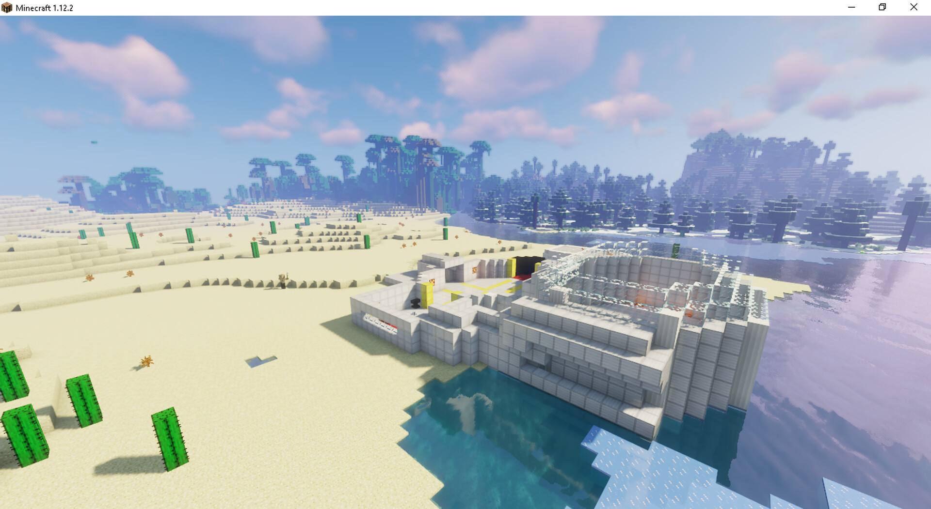 DanTDM CLASSIC LAB ON THE ORIGANAL WORLD HE BUILT HIS ON MINECRAFT 1.12 ...
