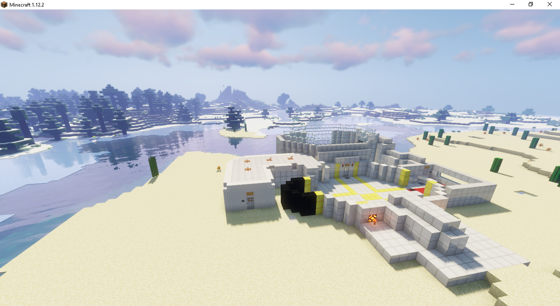 DanTDM CLASSIC LAB ON THE ORIGANAL WORLD HE BUILT HIS ON MINECRAFT 1.12 ...