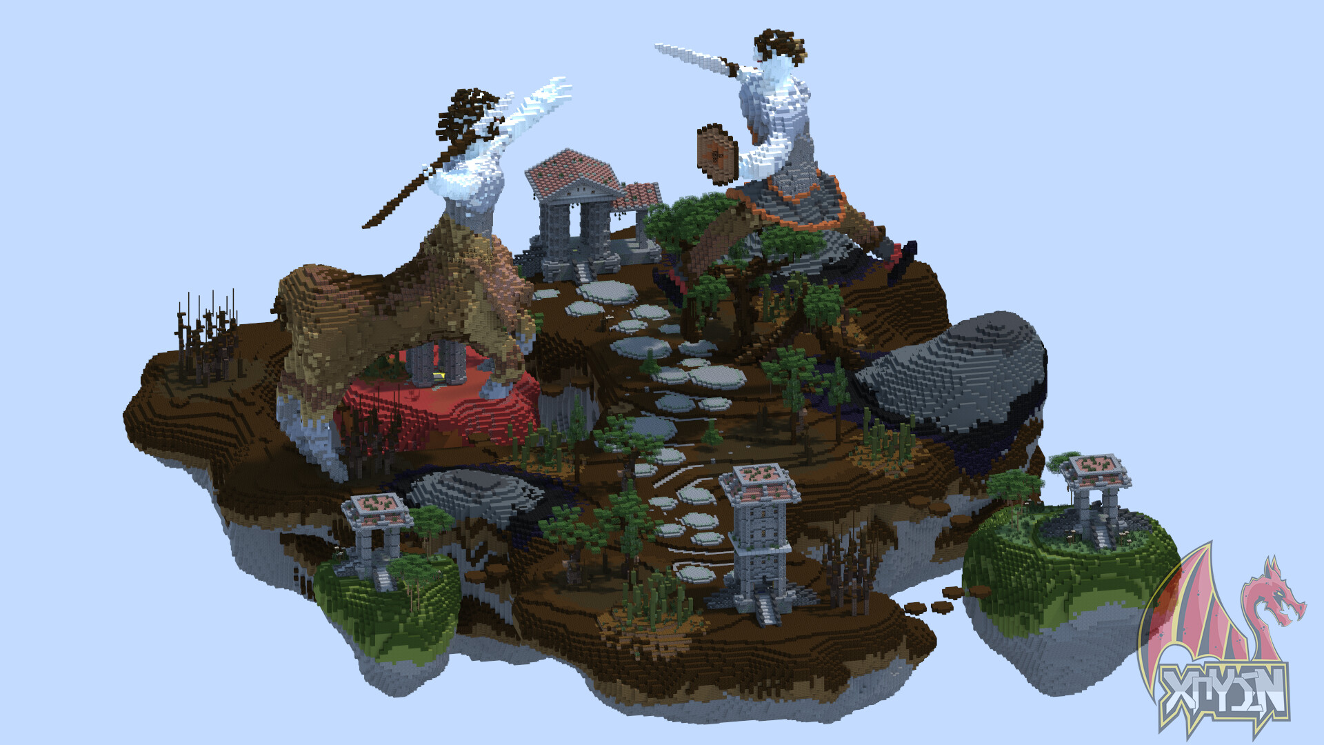 Centaur Organic HCF End - By Xayden Minecraft Map