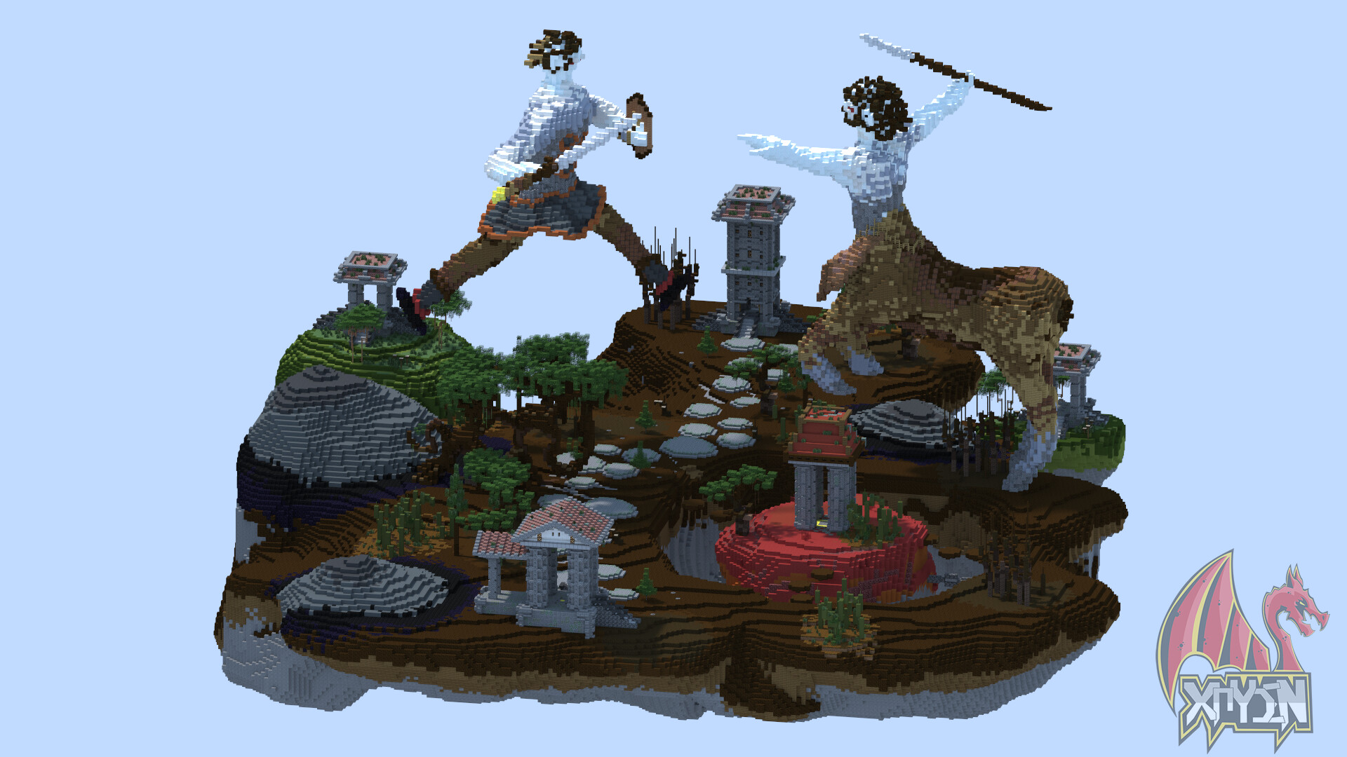 Centaur Organic HCF End - By Xayden Minecraft Map