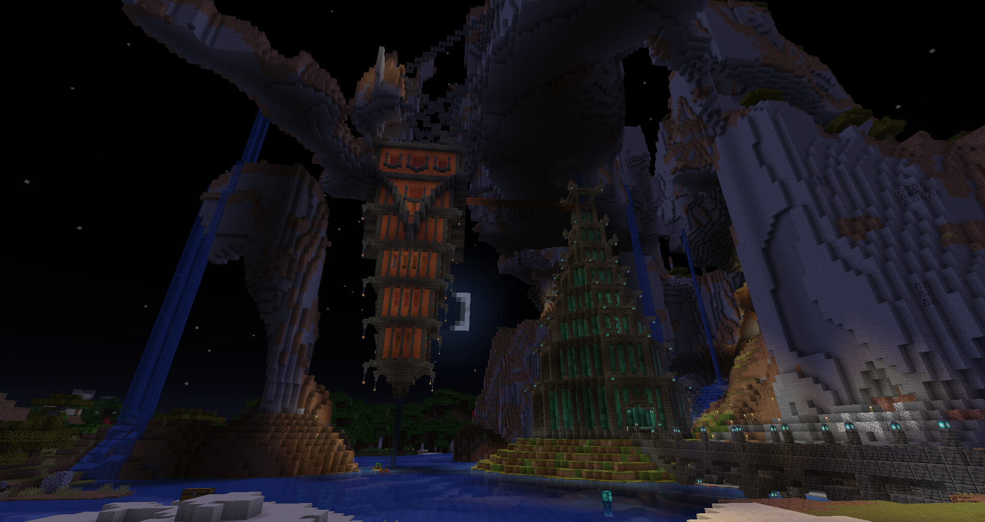 SimbaCraft Season 1 Map (completed) Minecraft Map