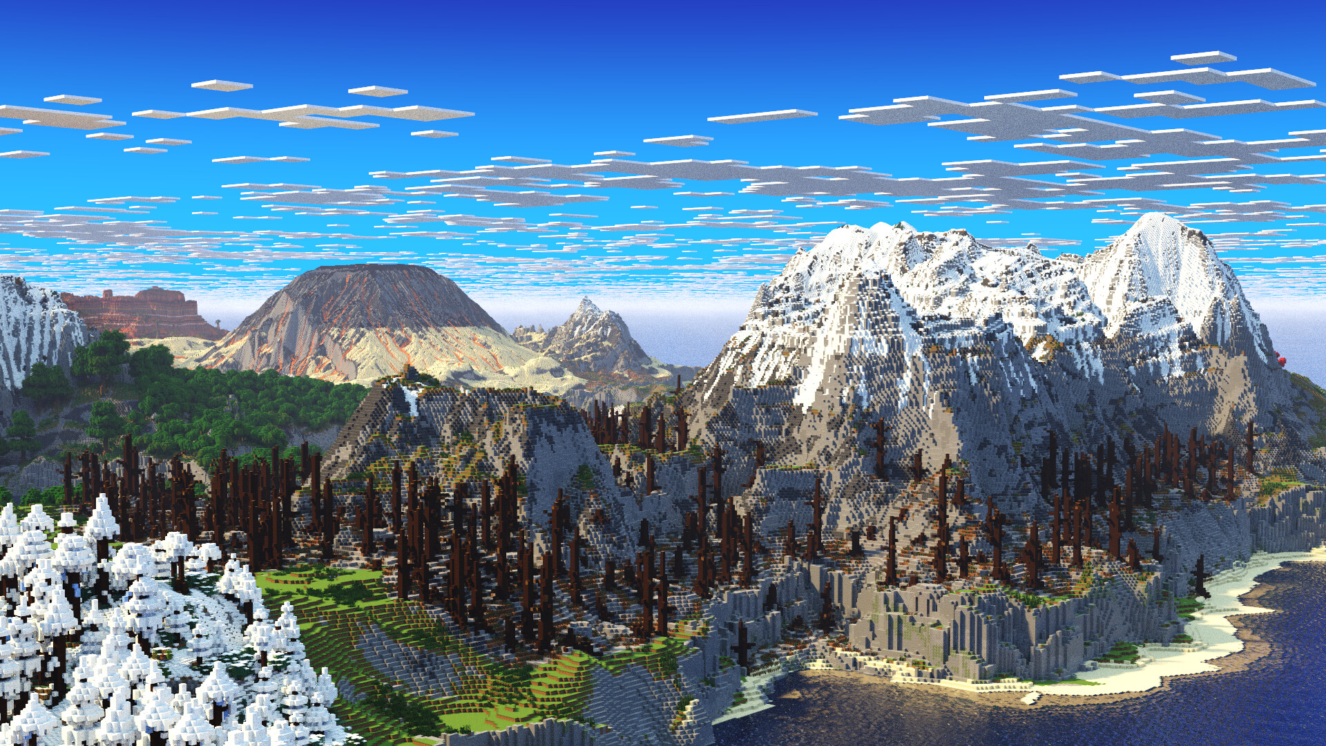 Official Starter Map | PMC & NVIDIA Minecraft Build Event Minecraft Map