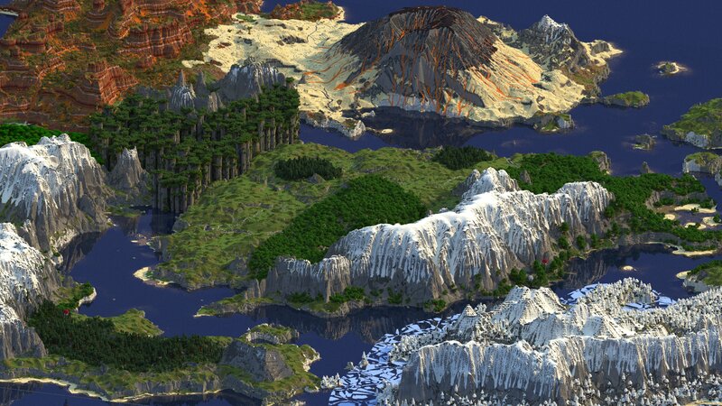 Official Starter Map | PMC & NVIDIA Minecraft Build Event Minecraft Map