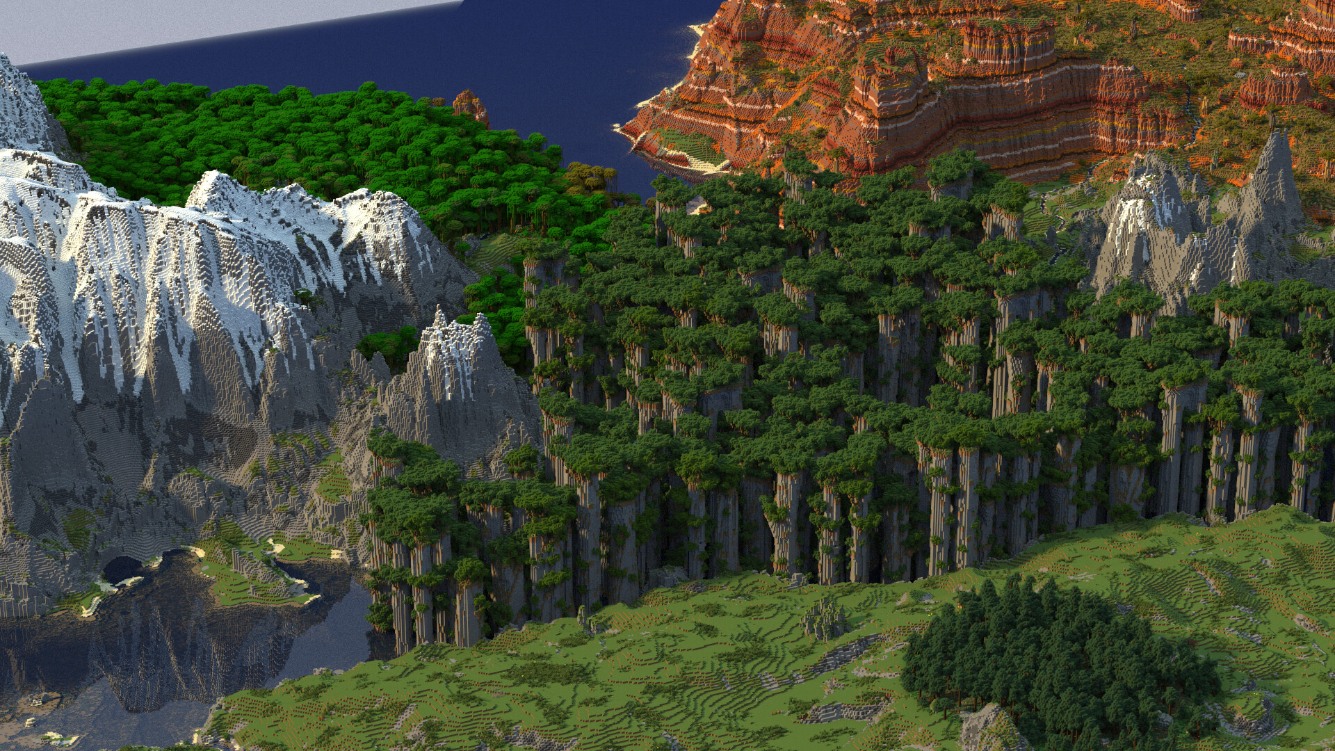 Official Starter Map | PMC & NVIDIA Minecraft Build Event Minecraft Map