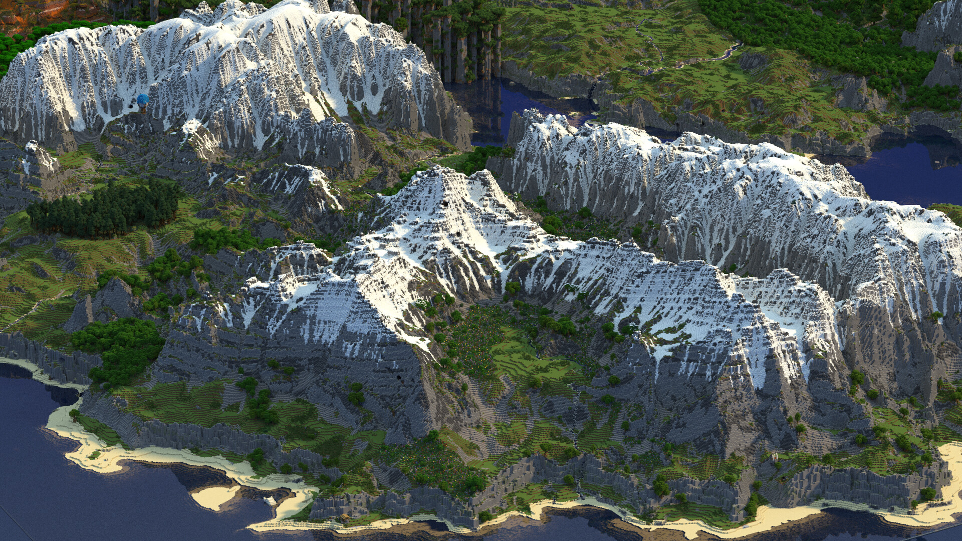 Official Starter Map | PMC & NVIDIA Minecraft Build Event Minecraft Map