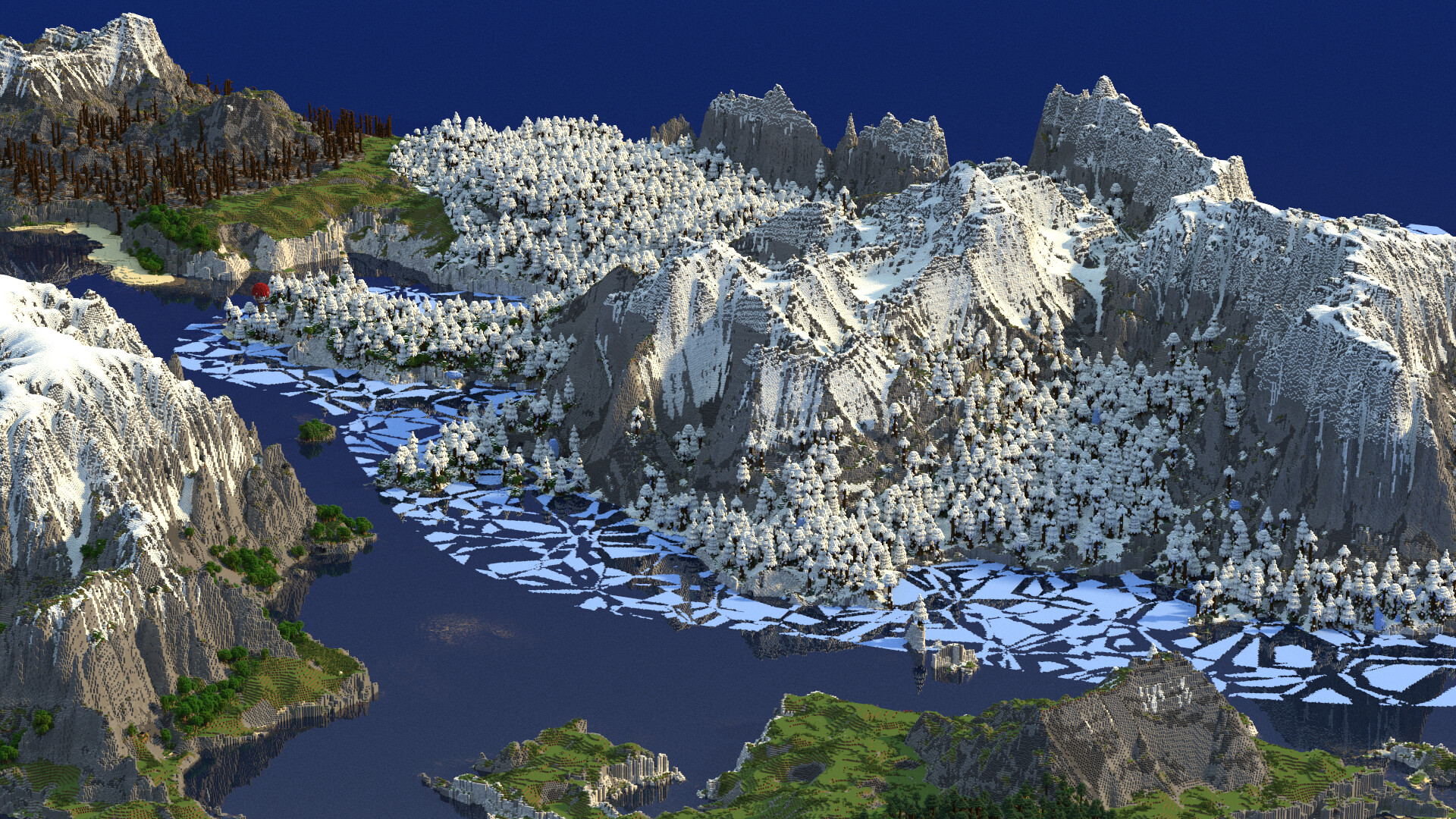 Official Starter Map | PMC & NVIDIA Minecraft Build Event Minecraft Map