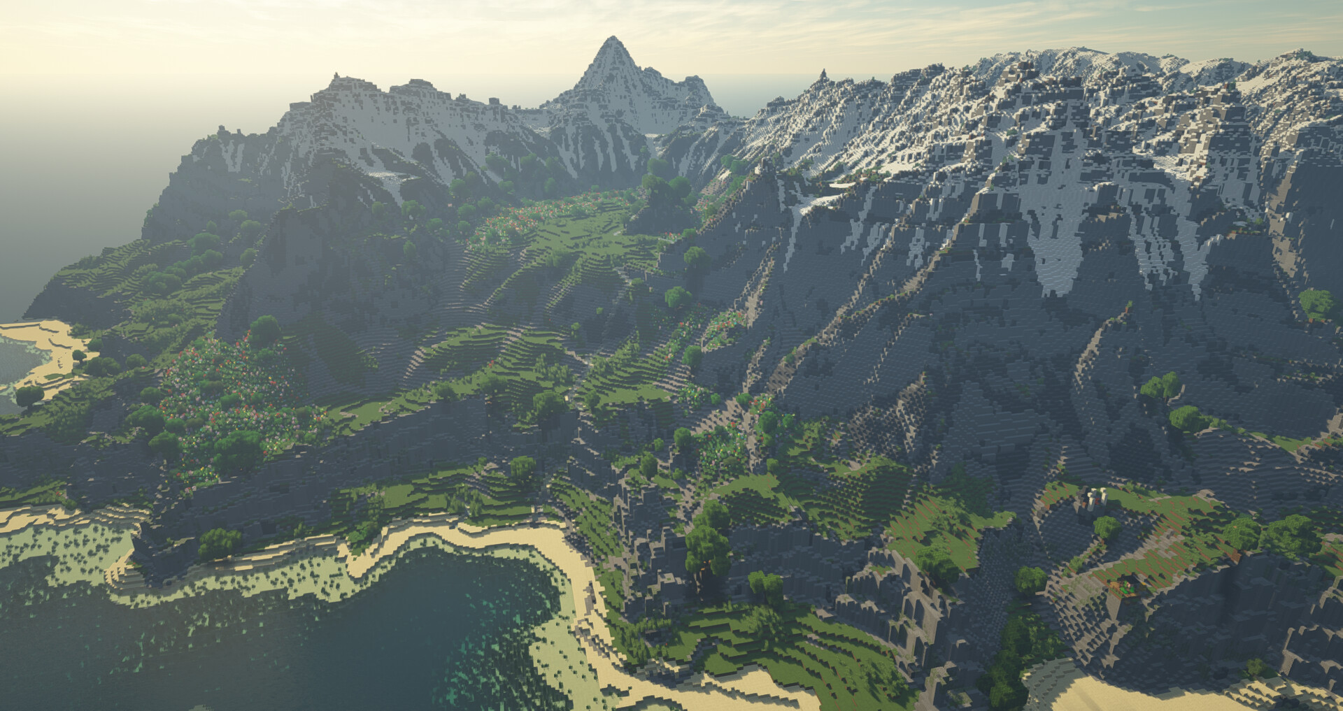 Official Starter Map | PMC & NVIDIA Minecraft Build Event Minecraft Map