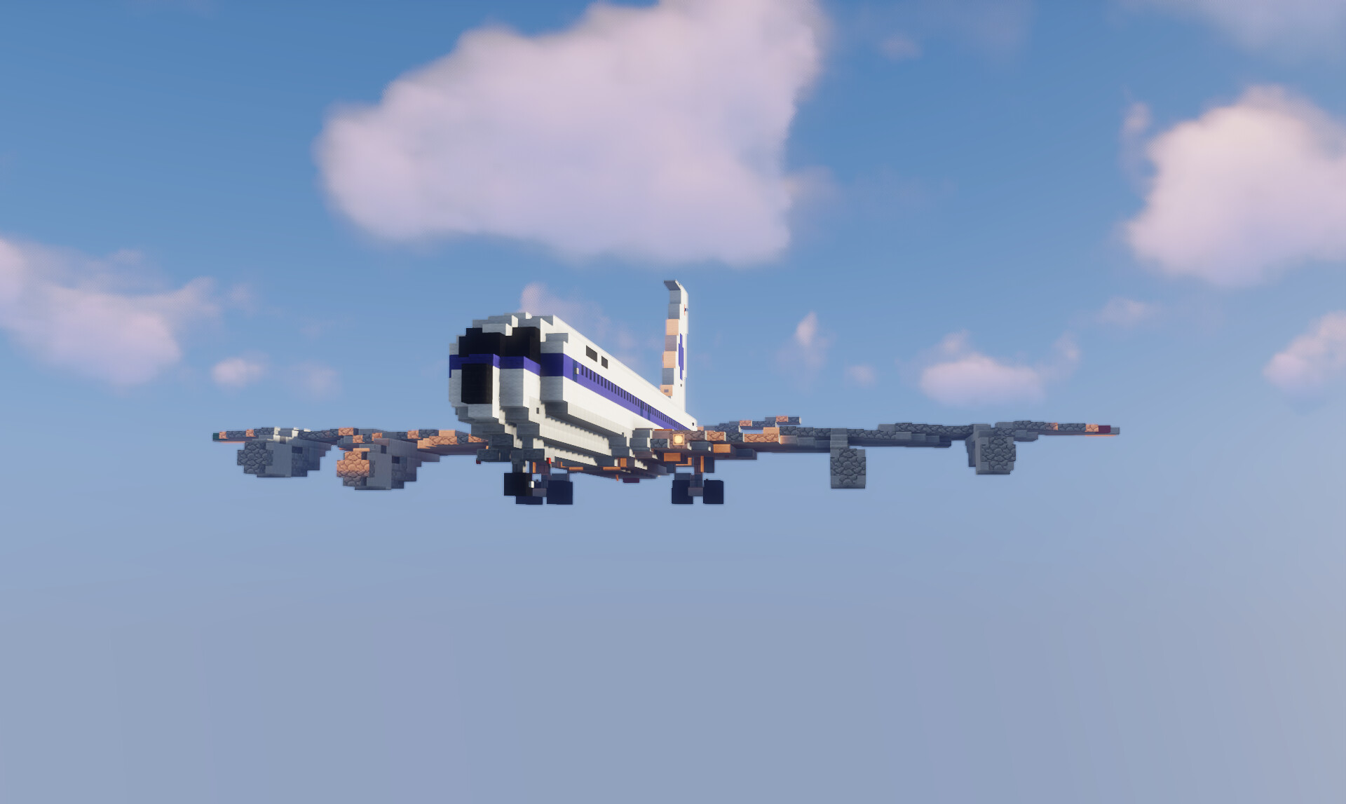 Boeing 707-320B | DOWNLOAD Minecraft Map