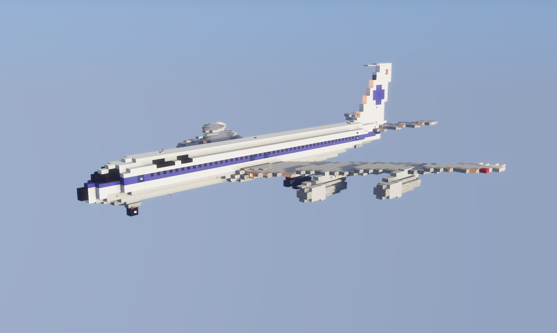 Boeing 707-320B | DOWNLOAD Minecraft Map