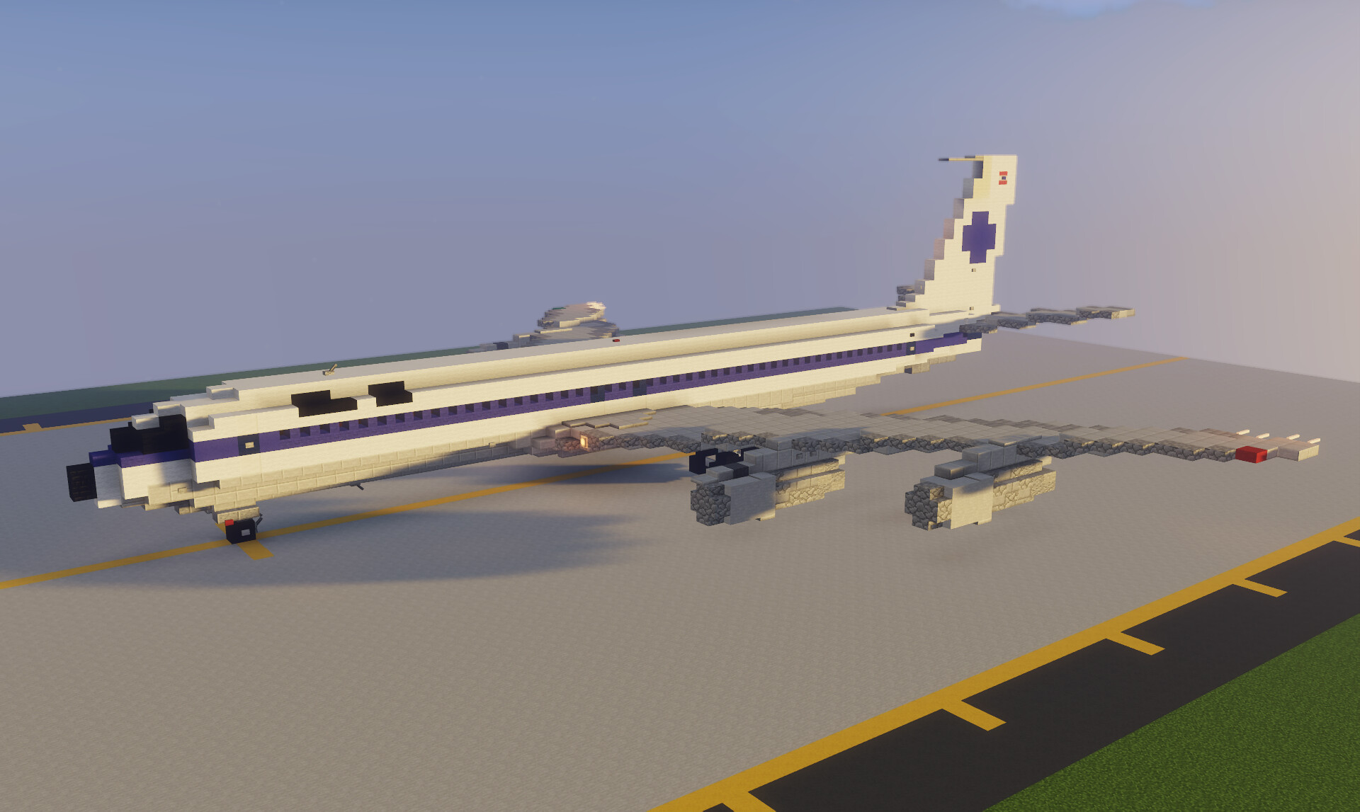 Boeing 707-320B | DOWNLOAD Minecraft Map