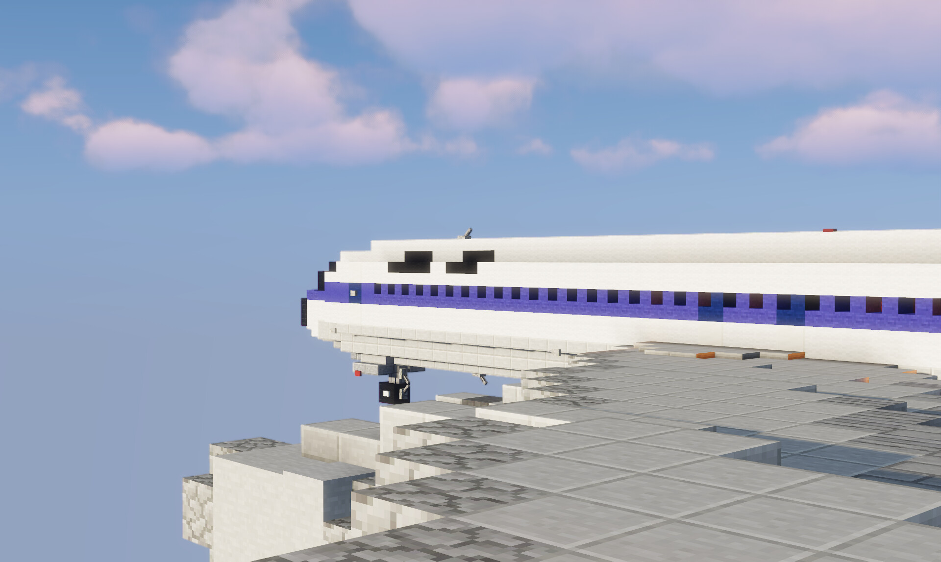 Boeing 707-320B | DOWNLOAD Minecraft Map