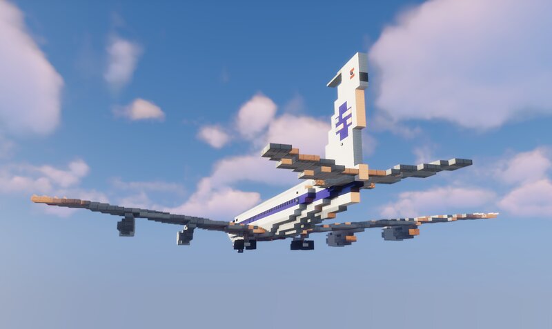 Boeing 707-320B | DOWNLOAD Minecraft Map