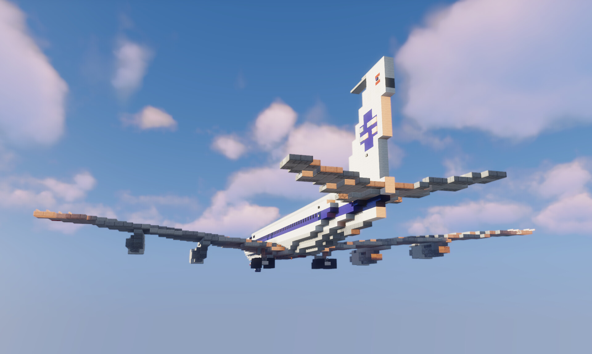 Boeing 707-320B | DOWNLOAD Minecraft Map