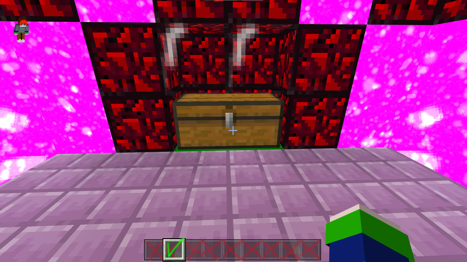 hacker items playground Minecraft Map