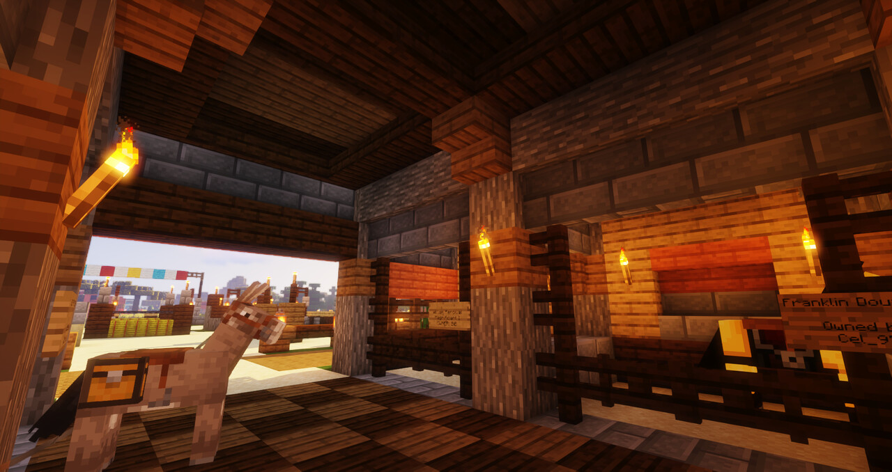 New Home/ Horse Ranch Minecraft Map