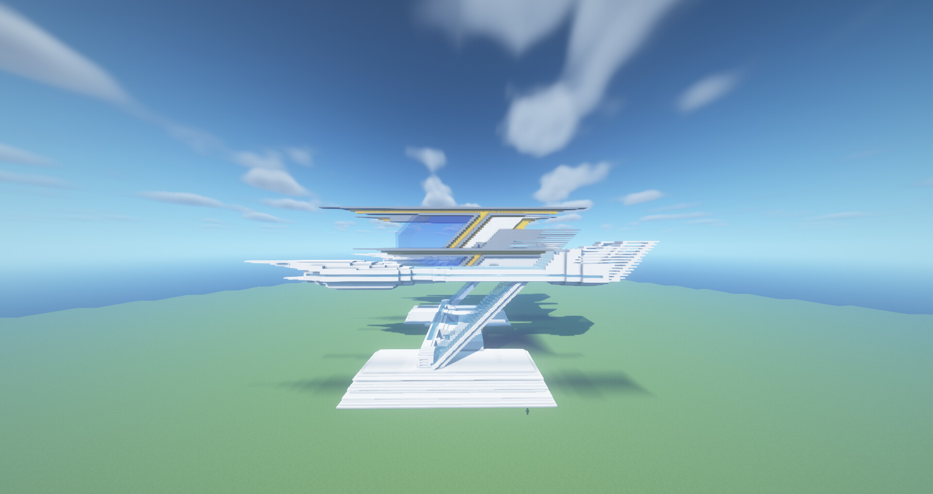 Big Futuristic House Minecraft Map