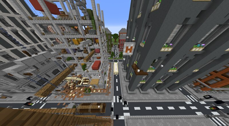 Parkour City Minecraft Map
