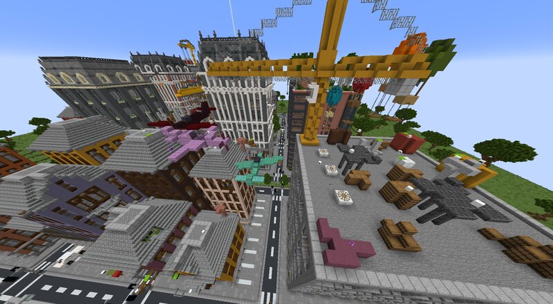 Parkour City Minecraft Map