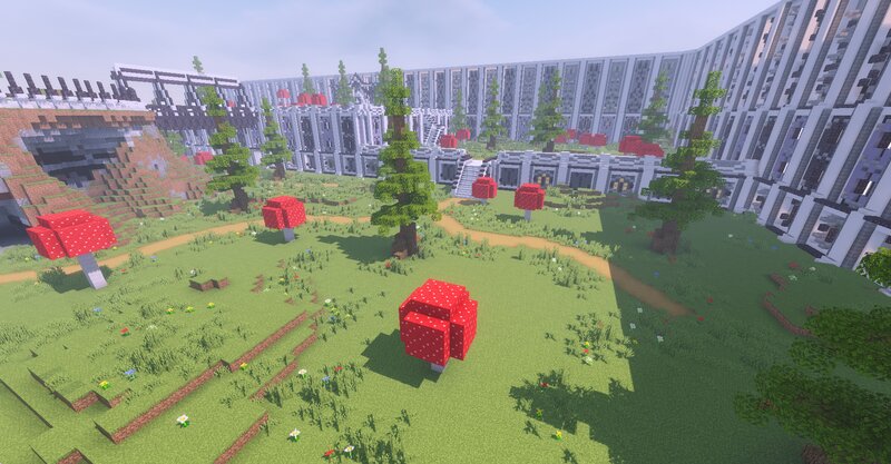 Modern Arena Minecraft Map