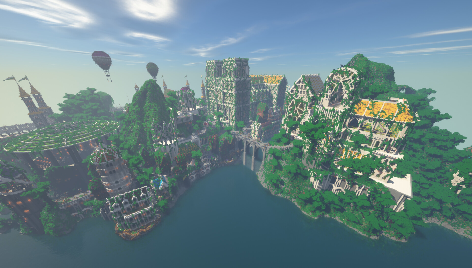 Fantasy City Spawn Minecraft Map