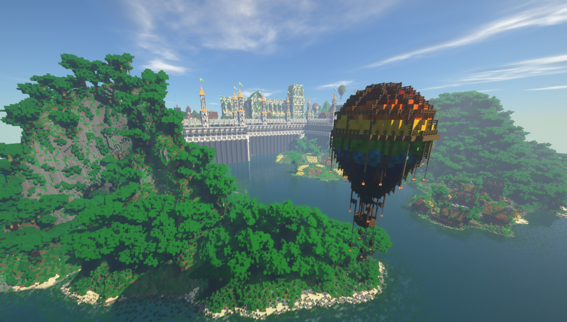 Fantasy City Spawn Minecraft Map