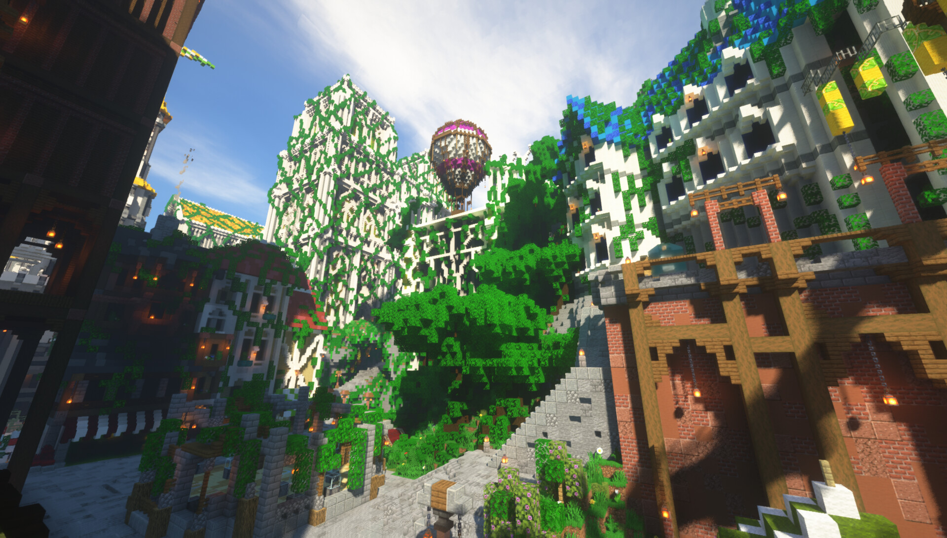 Fantasy City Spawn Minecraft Map