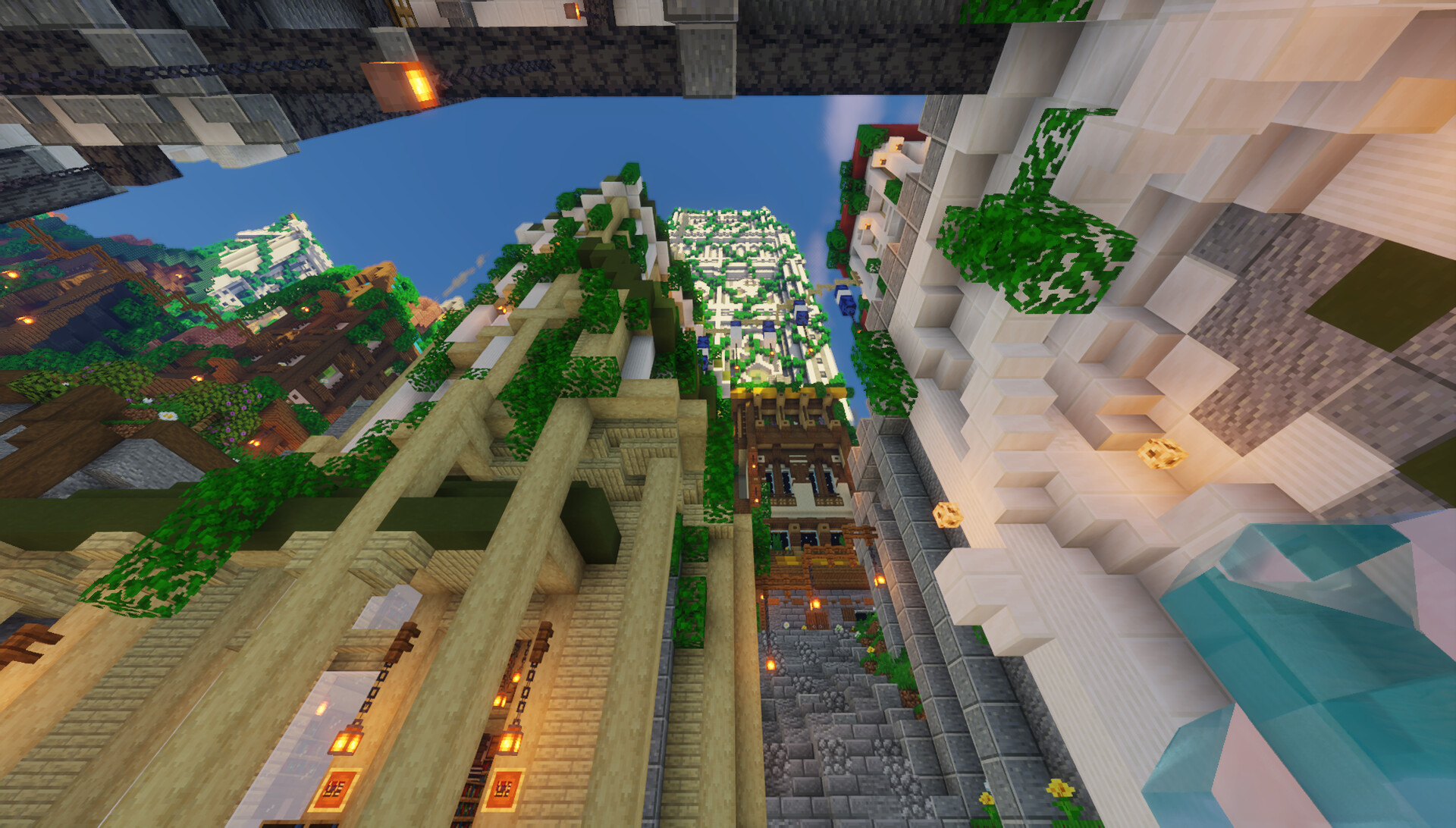 Fantasy City Spawn Minecraft Map