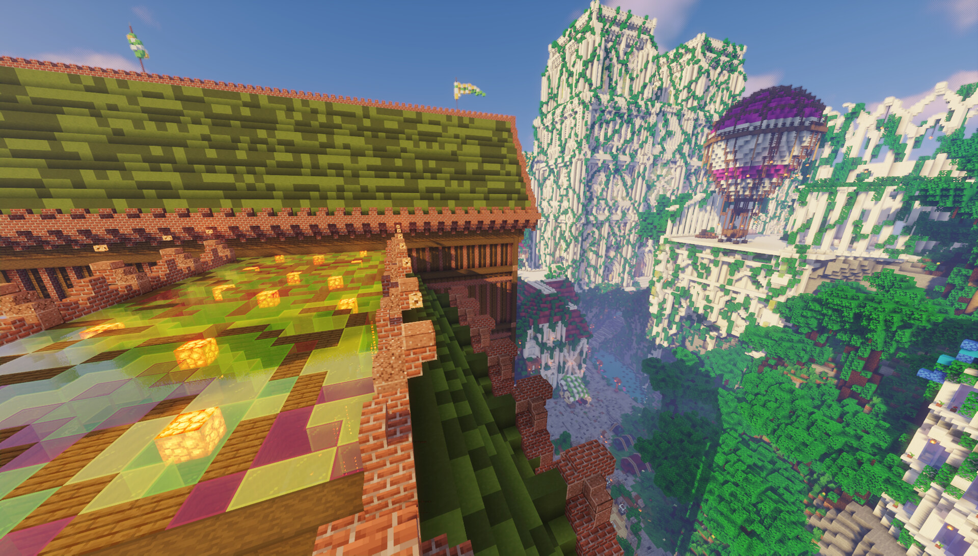 Fantasy City Spawn Minecraft Map