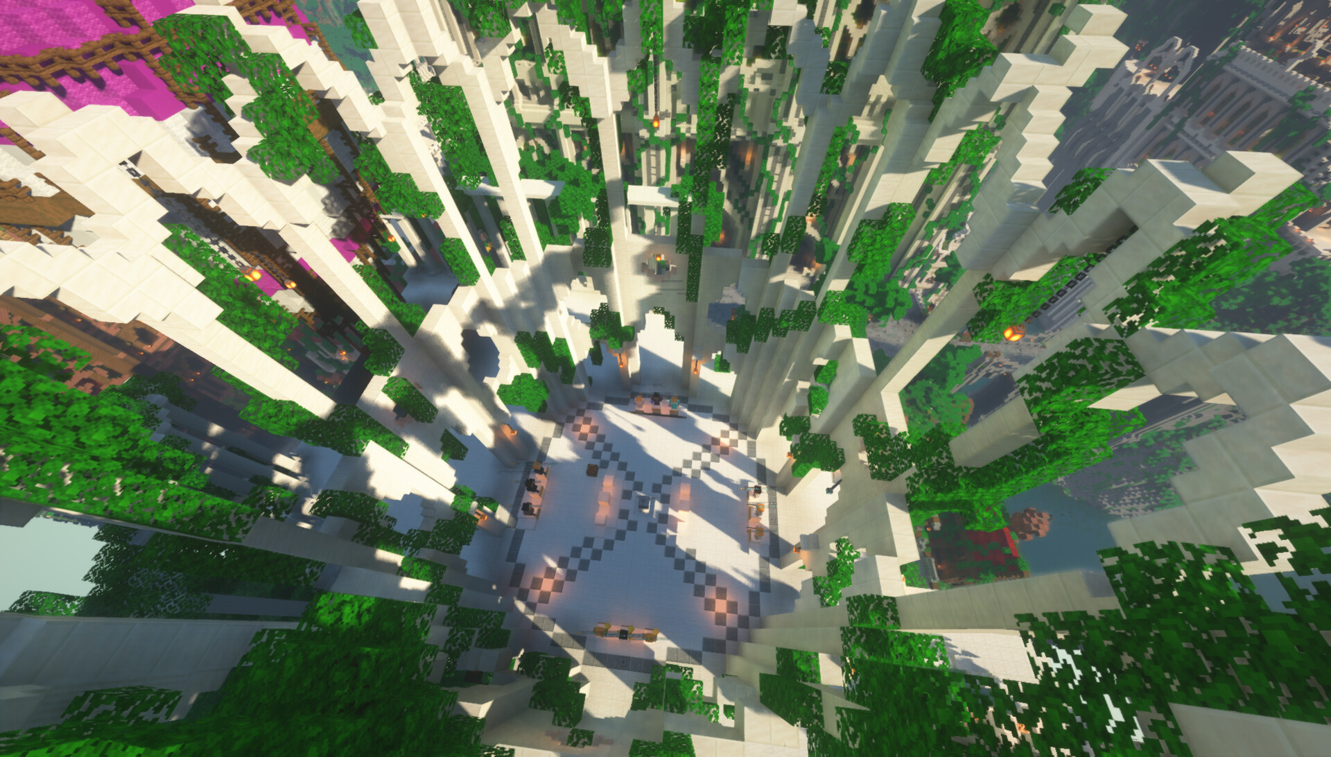 Fantasy City Spawn Minecraft Map