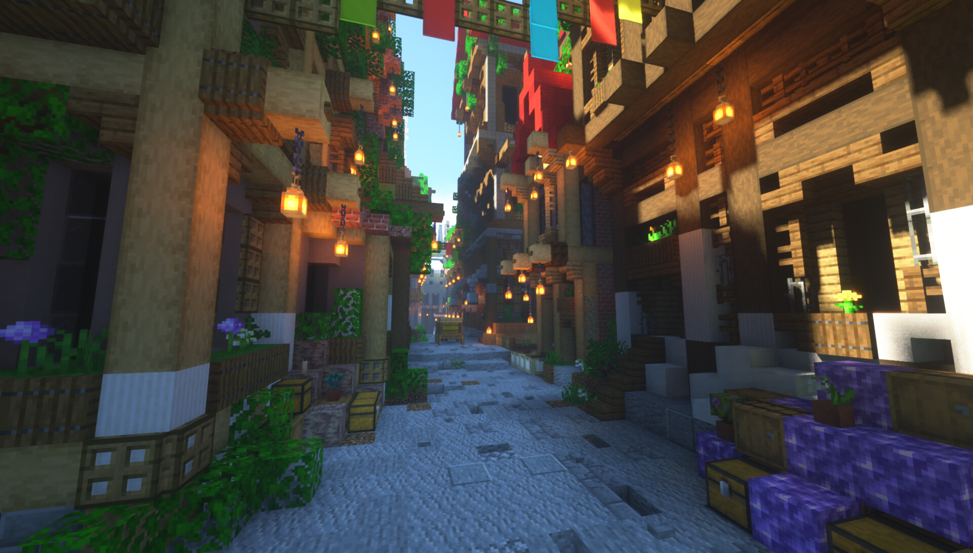 Fantasy City Spawn Minecraft Map