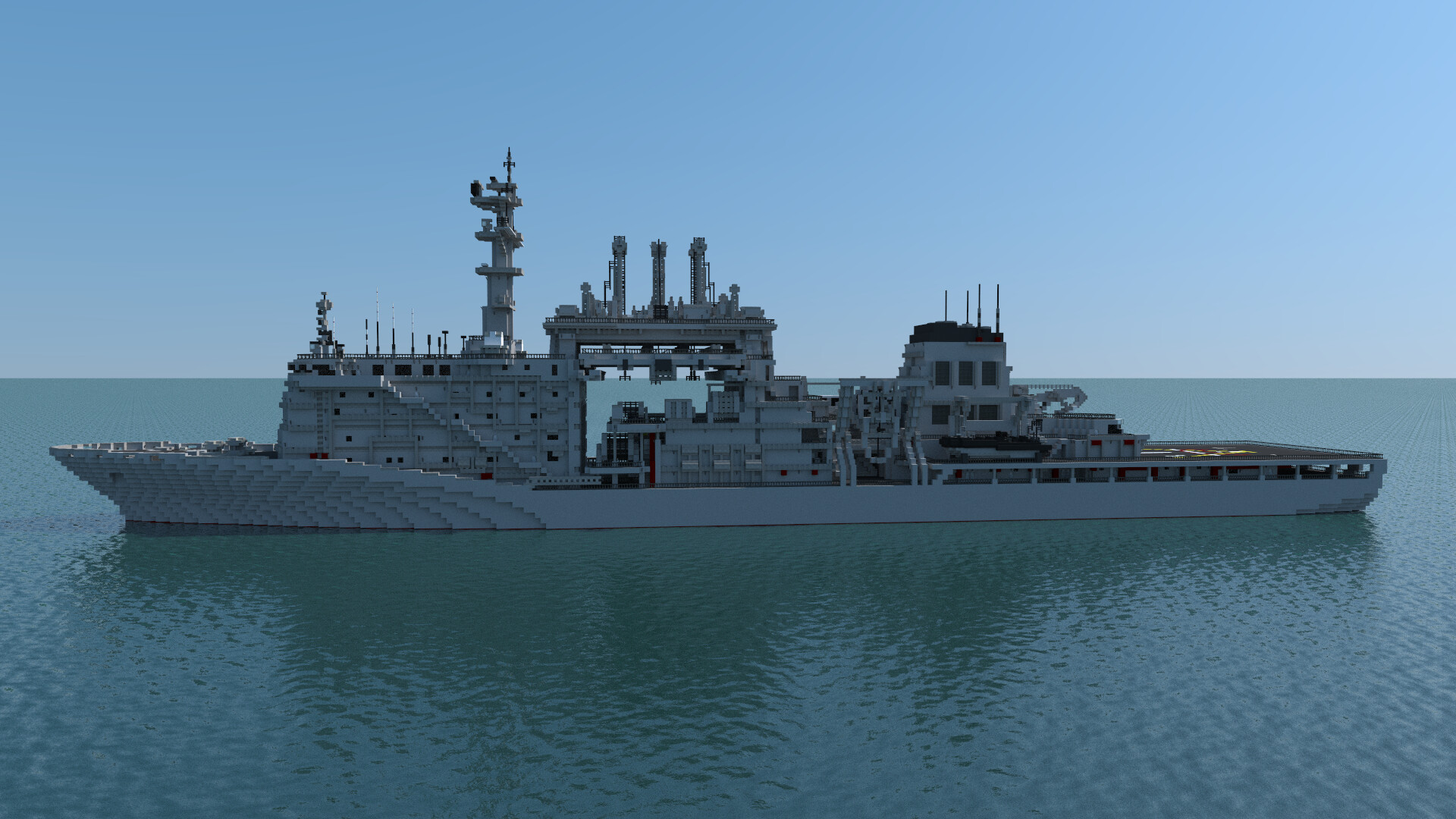 JMSDF - Submarine rescue ship JS Hakiya Minecraft Map