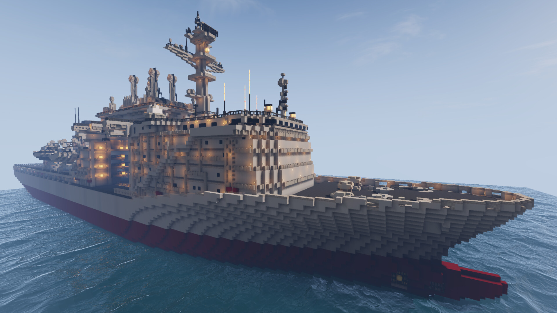 JMSDF - Submarine rescue ship JS Hakiya Minecraft Map