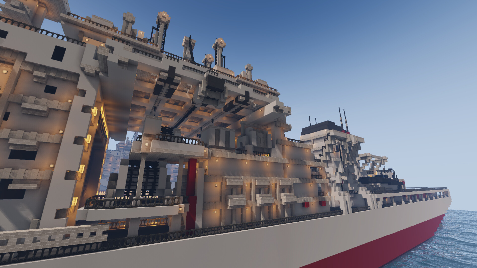 JMSDF - Submarine rescue ship JS Hakiya Minecraft Map