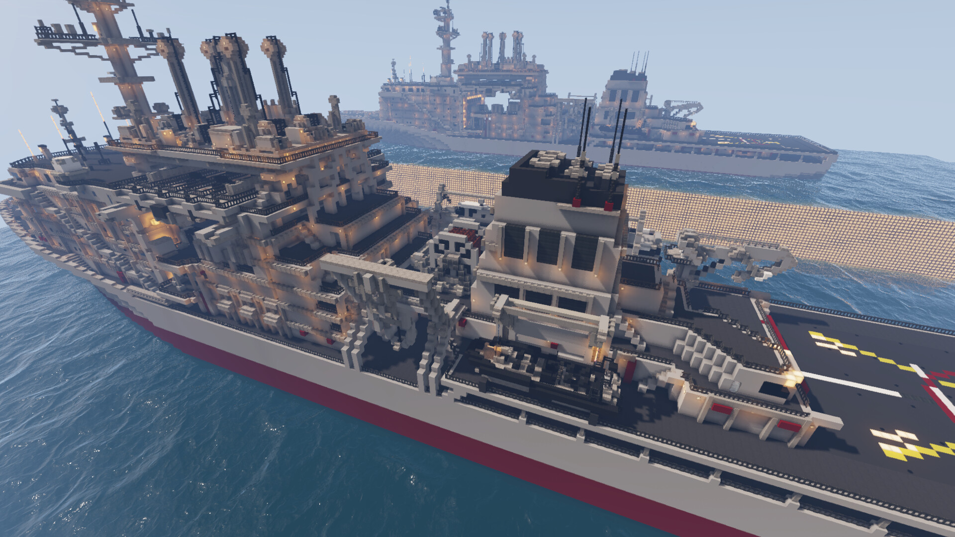 JMSDF - Submarine rescue ship JS Hakiya Minecraft Map