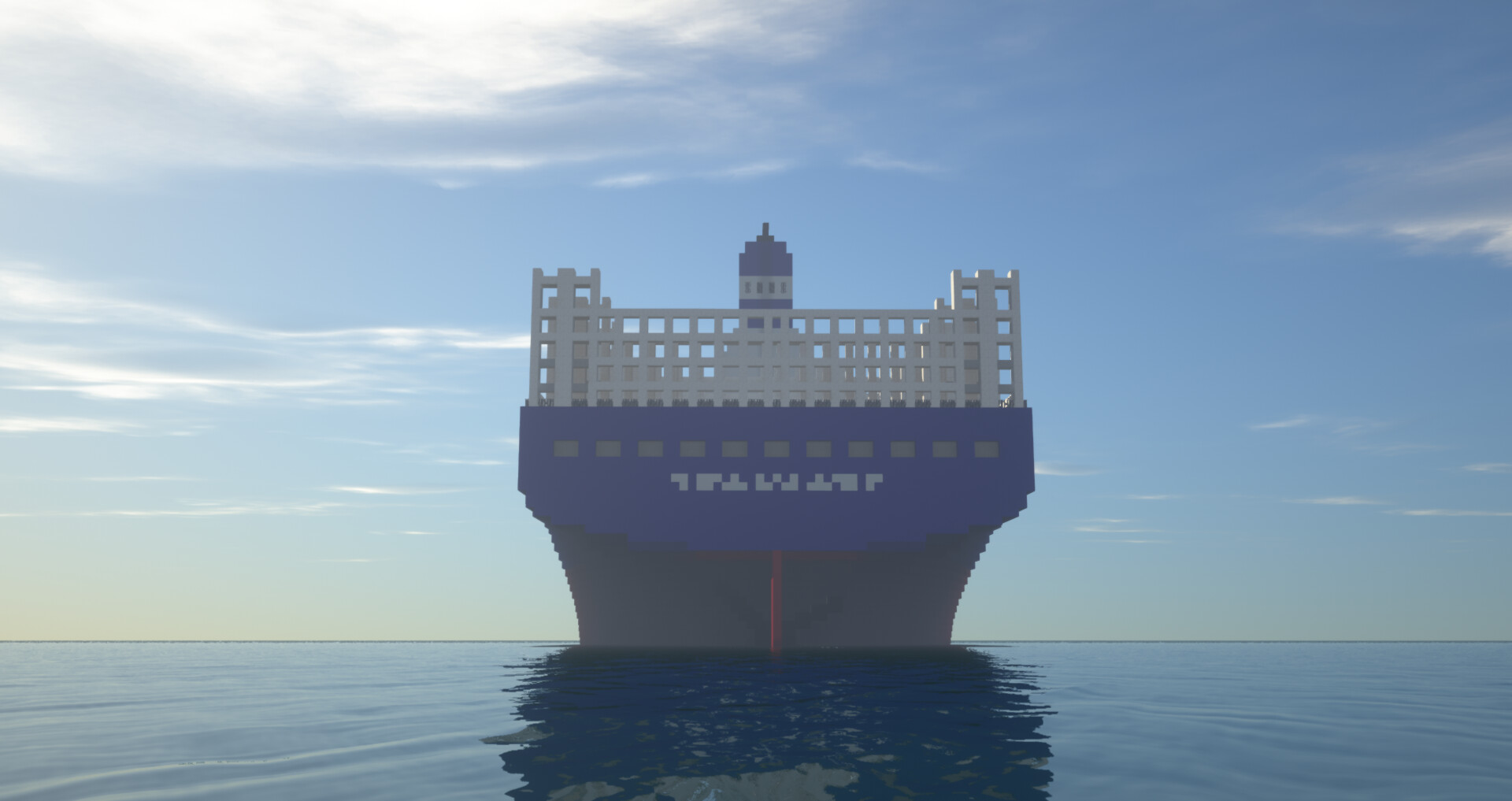 CMA CGM champs elysees Minecraft Map