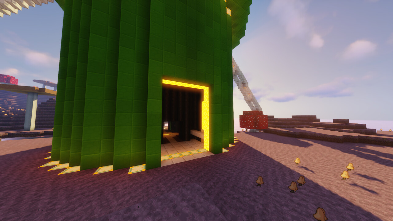 Underground survival base concept Minecraft Map