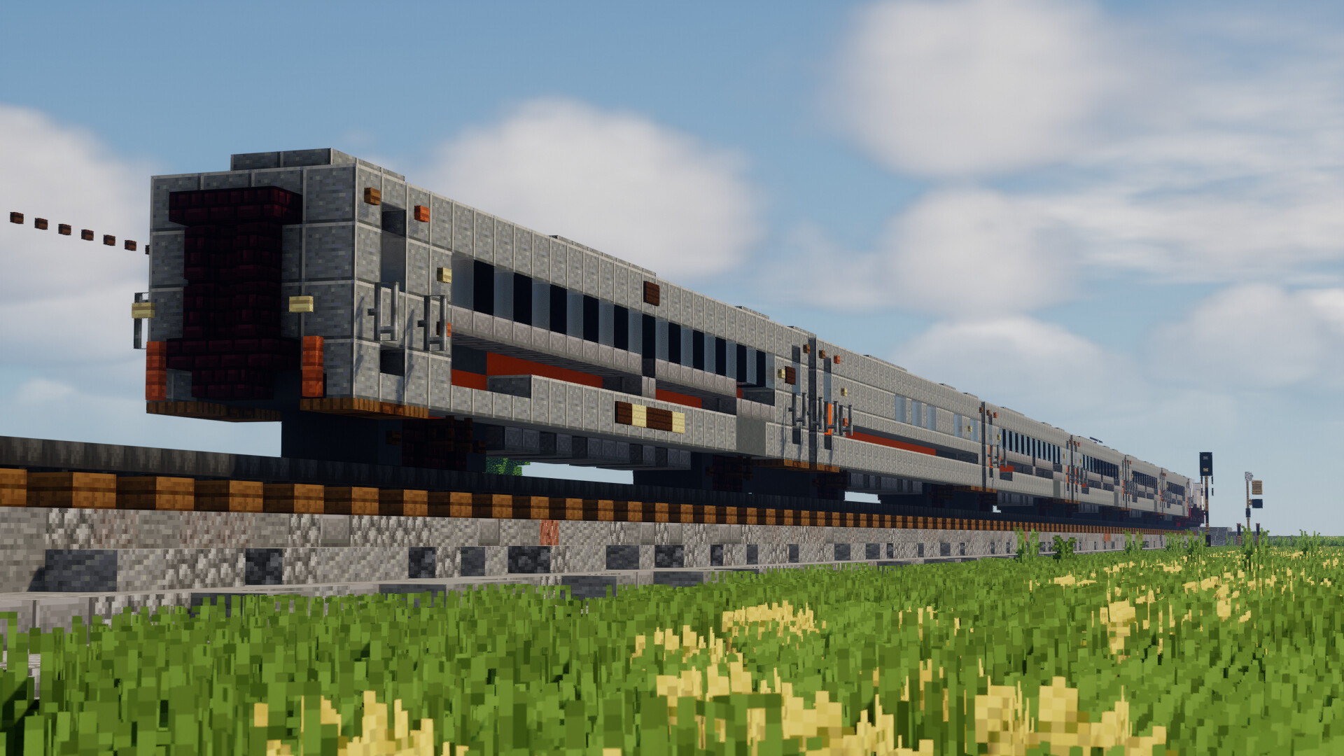 Indonesian Railway Train Diorama Minecraft Map