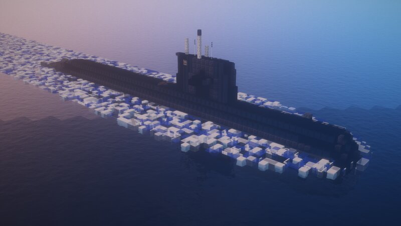 1.5:1 Scale Gotland Class Submarine Minecraft Map