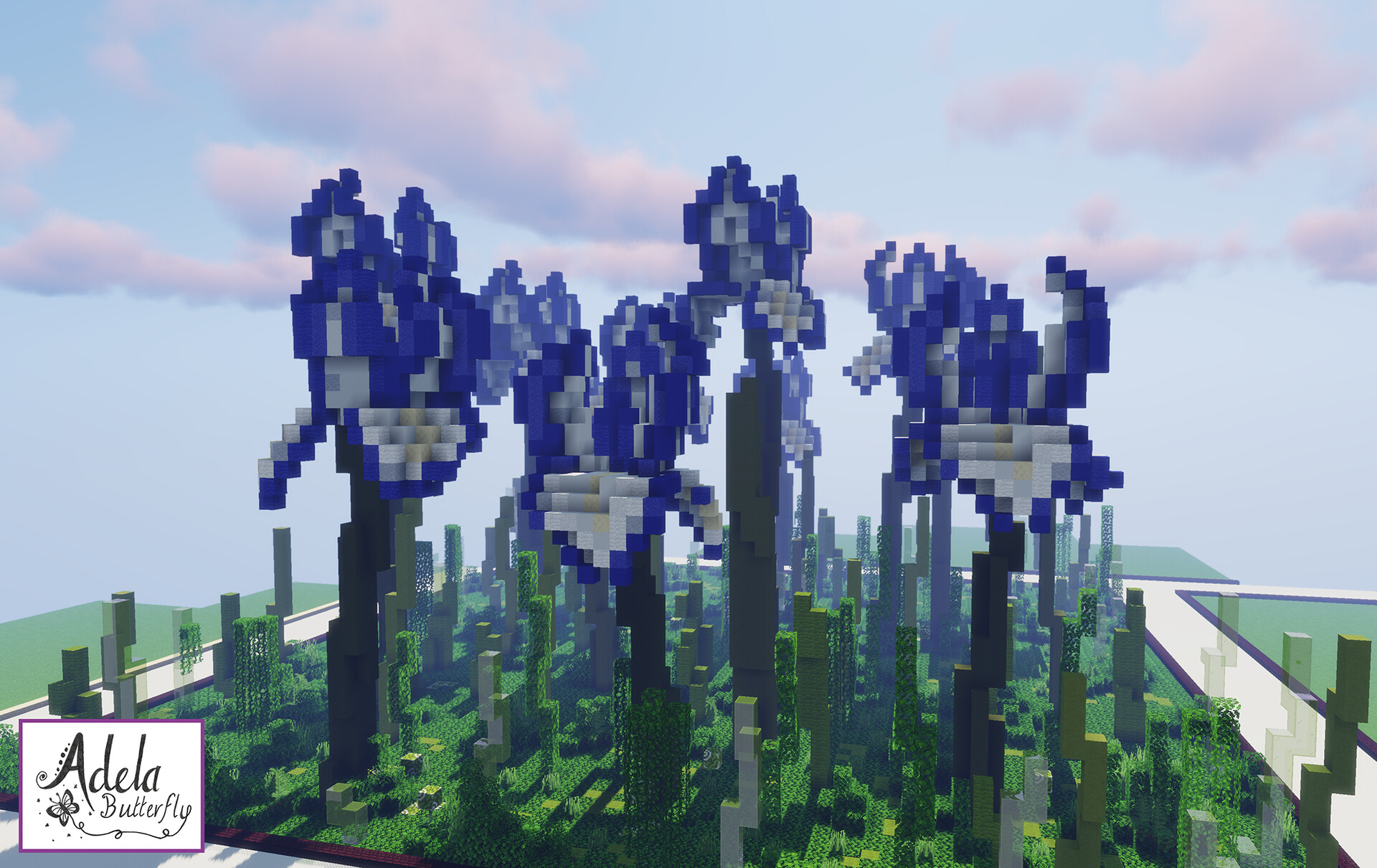 Giant Irises Minecraft Map