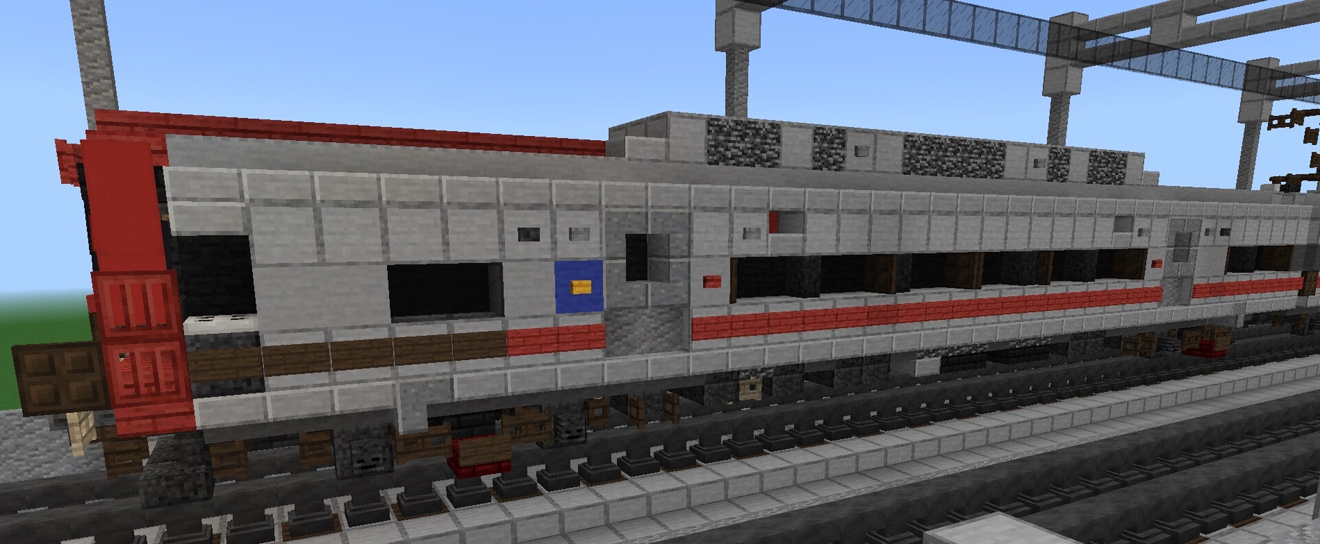 [1.5:1] Metro-North Railroad Kawasaki M8 Commuter Train Minecraft Map