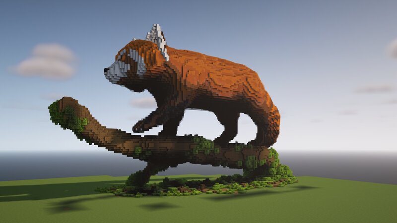 Red Panda Organic Minecraft Map