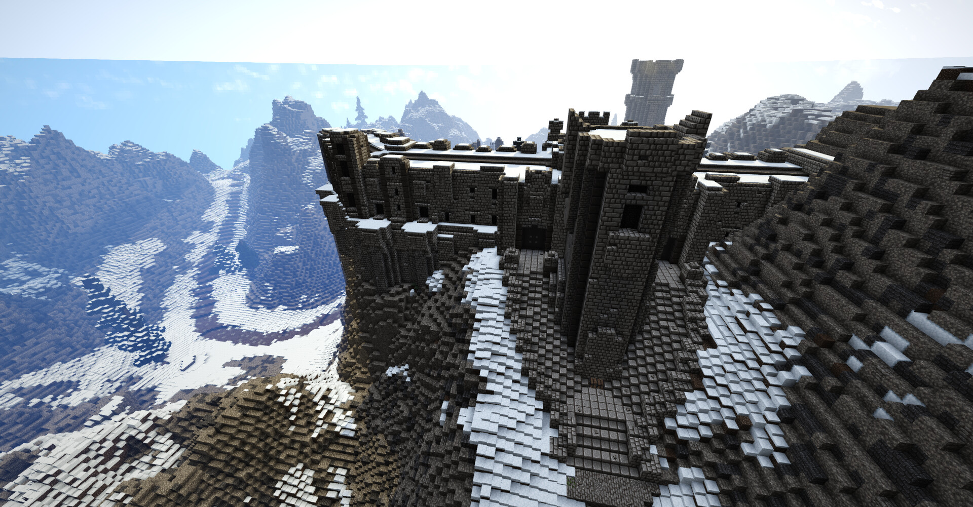 High Hrothgar, (Skyrim TES) Minecraft Map
