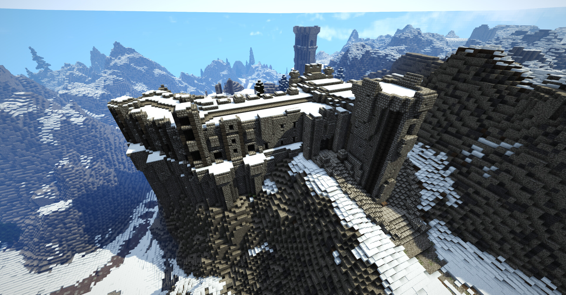 High Hrothgar, (Skyrim TES) Minecraft Map