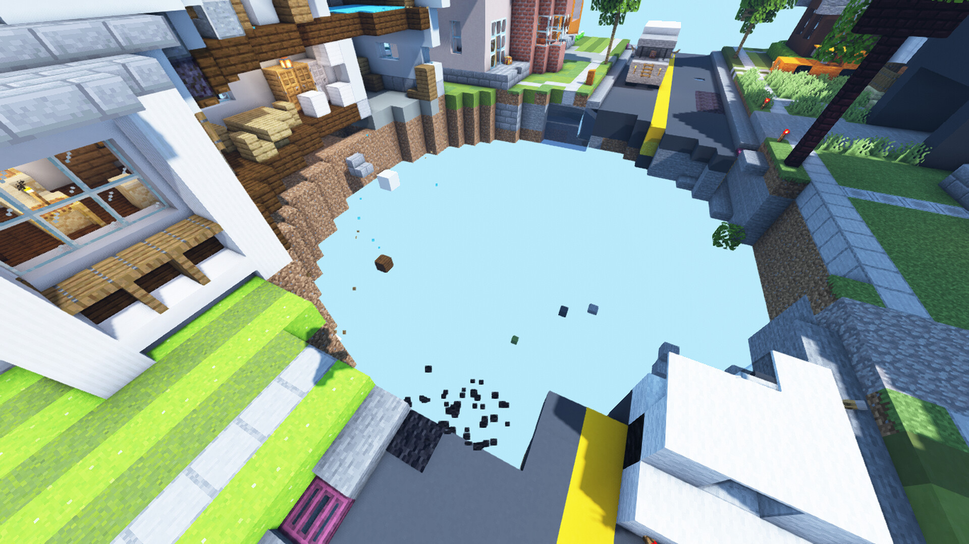 Neighborhood Map | Natural Disasters Survival Minecraft Map