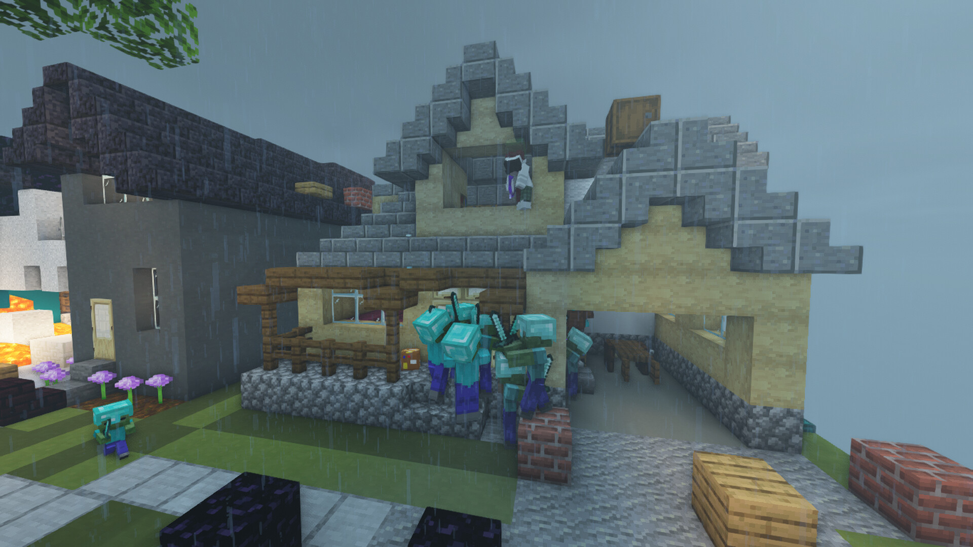 Neighborhood Map | Natural Disasters Survival Minecraft Map