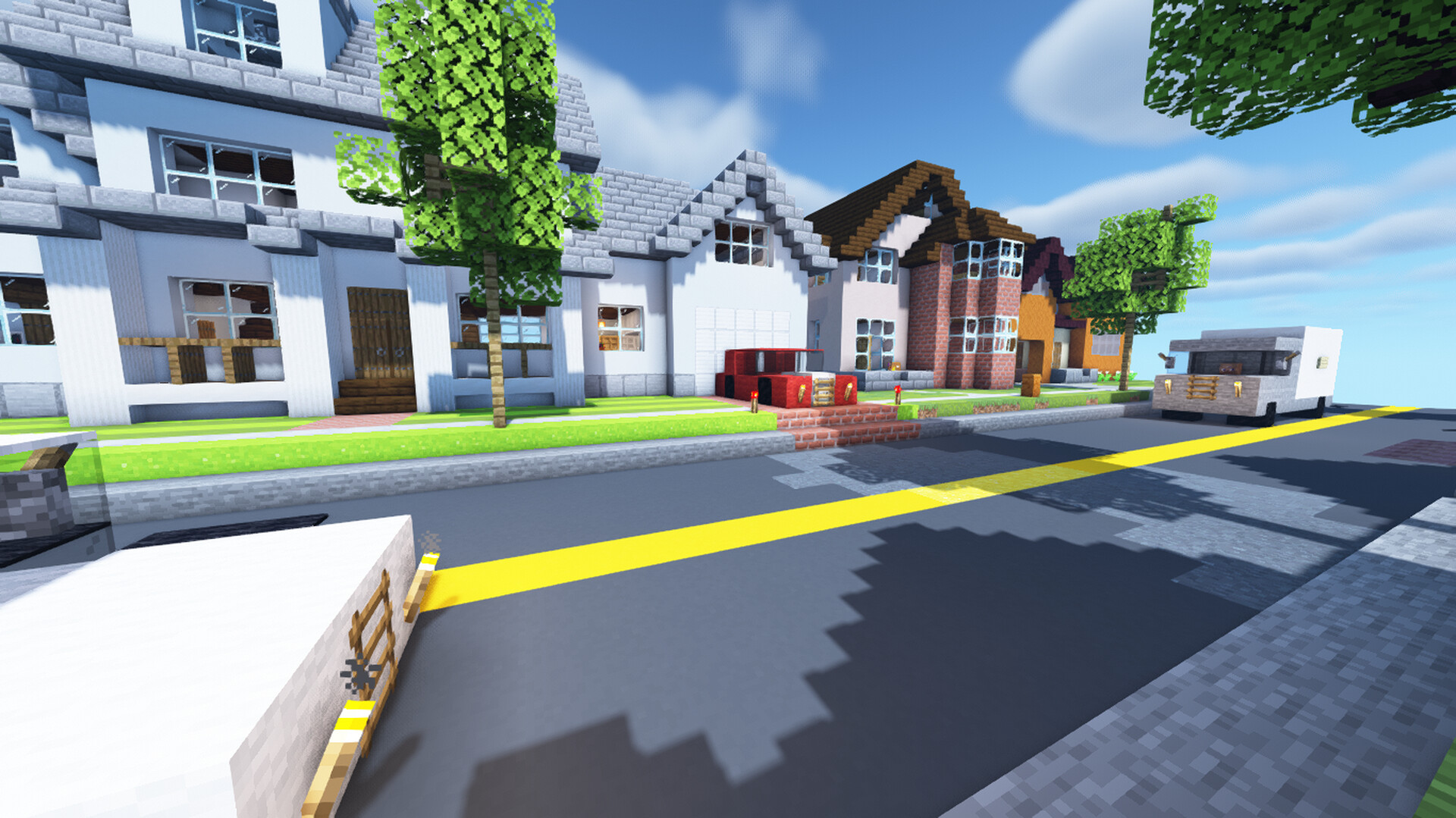 Neighborhood Map | Natural Disasters Survival Minecraft Map